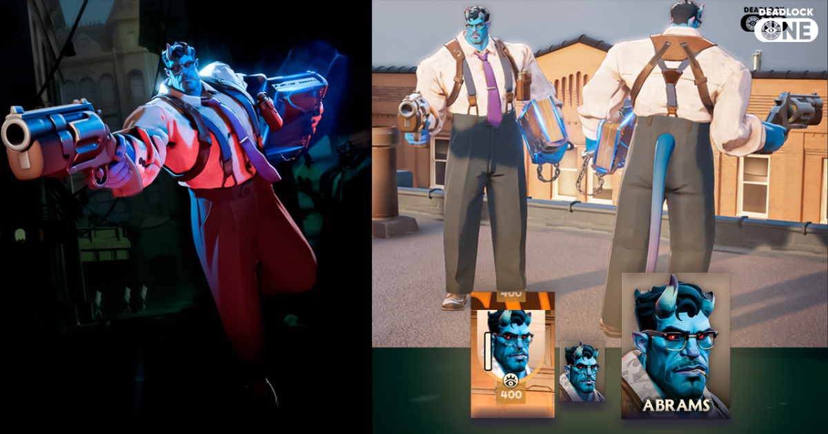 Coatless Abrams - мод для Abrams в Deadlock | deadlock.one